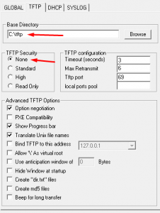 Instalar Servidor TFTP facilmente » SECNET