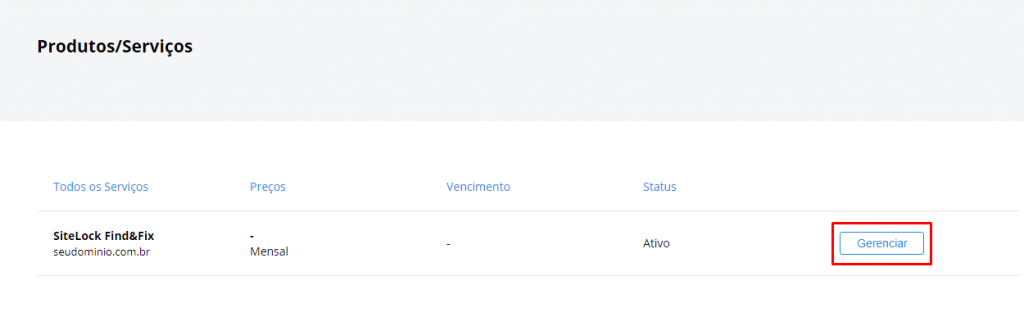Como acessar o painel de controle do SiteLock na SECNET » SECNET