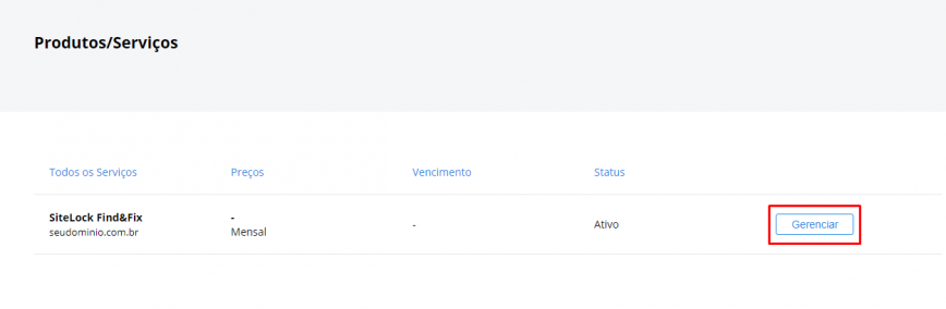 Como acessar o painel de controle do SiteLock na SECNET » SECNET