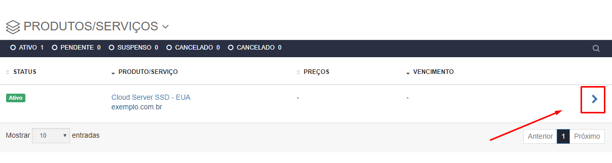 Como utilizar o Cloud Server Monitor na SECNET » SECNET